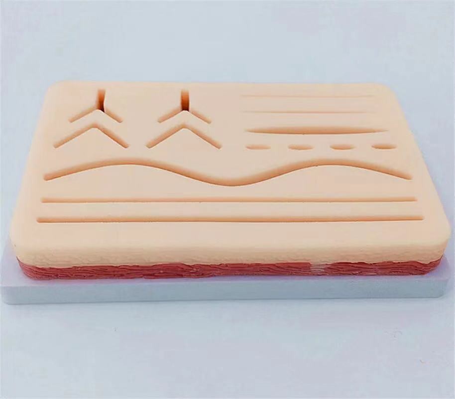 Suture Practice Pad Medical Nursing School Training Suture Pad Skin ...
