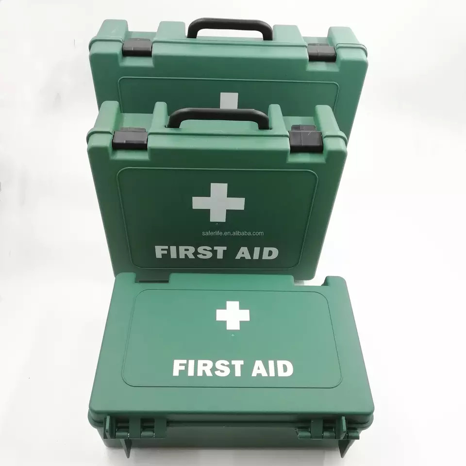 Plastic Large Office Workplace First Aid Box Full Kit With Medical ...