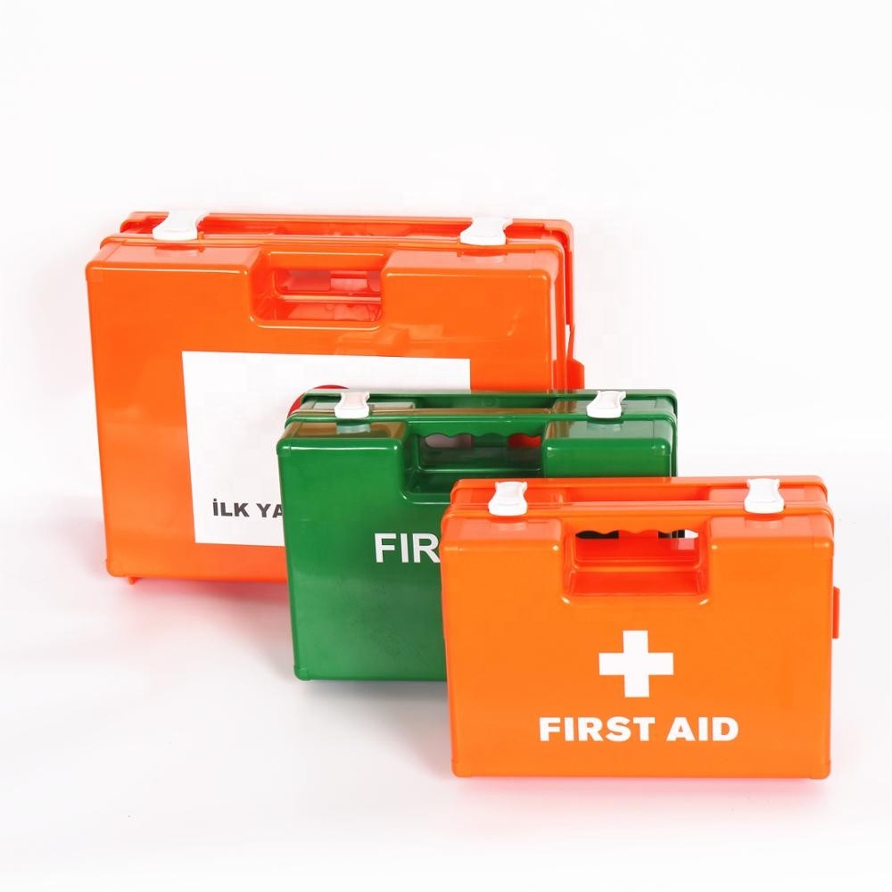 Wall-Mounted ABS First Aid Kit Portable Plastic First Aid Box Survival ...