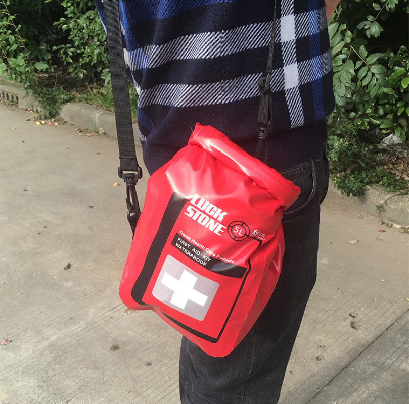 5L Emergency Medical Kit Outdoor Portable Survival Bag Waterproof First ...