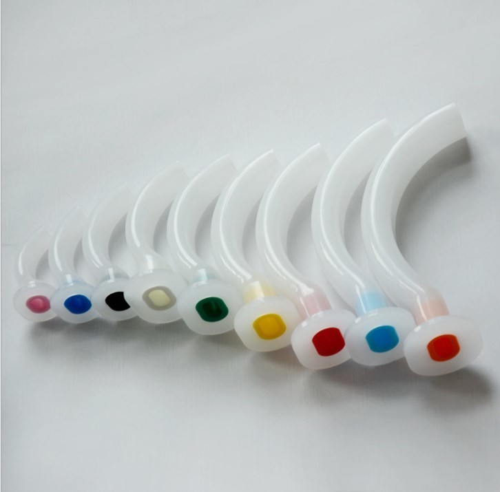 Multi-Color Disposable Oral Airway Tube first aid airway with 9 sizes ...
