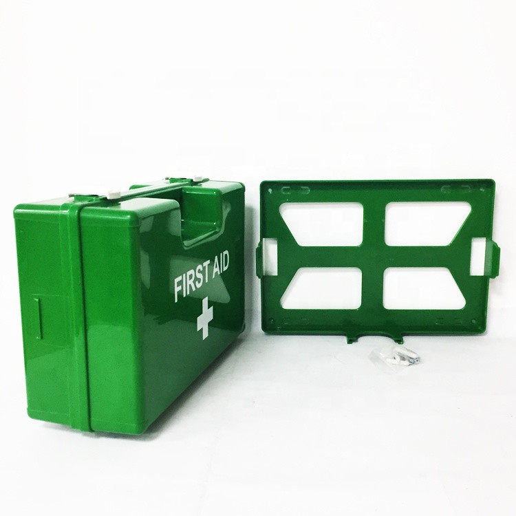 1-10 Person First Aid Kit Wall Mounted With Bracket Office Industrial ...