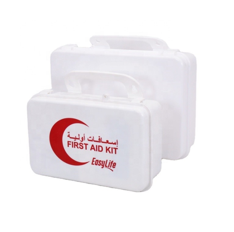 Empty First aid box hospital use tools case medical first aid equipment ...