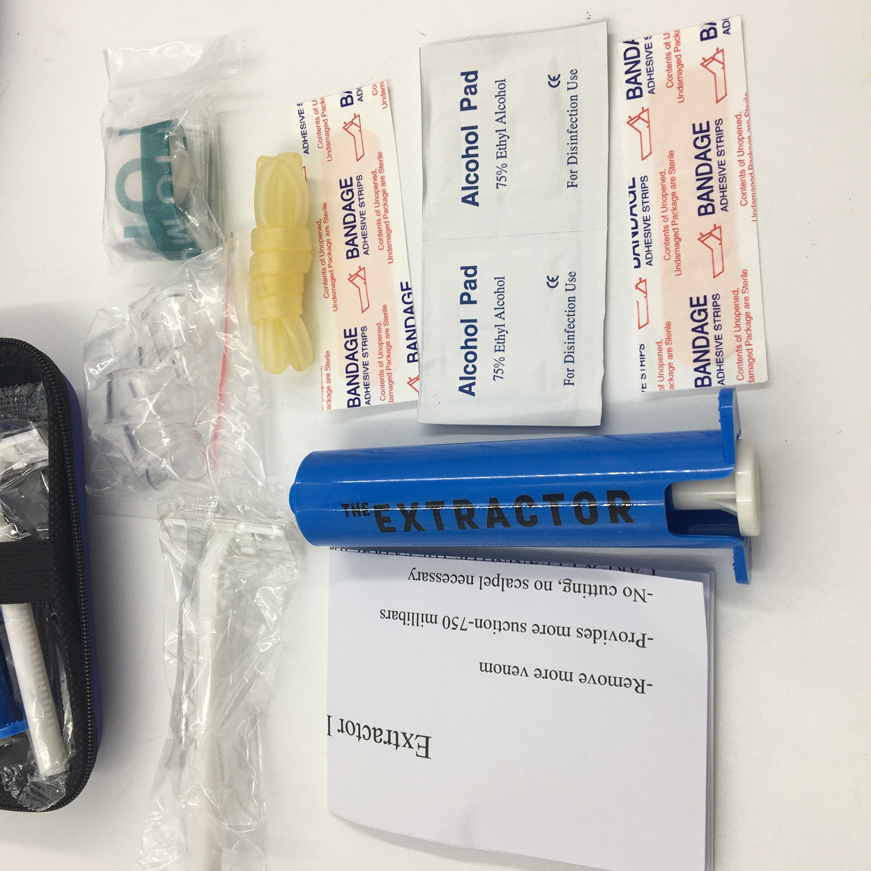Snake Bee Sting Bite Extractor Kit First Aid Emergency Equipment 4.88 ...