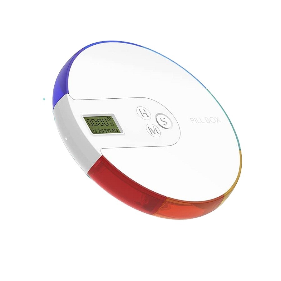 New Design Dispenser Electronic Smart Box Portable Travel Small Pill ...