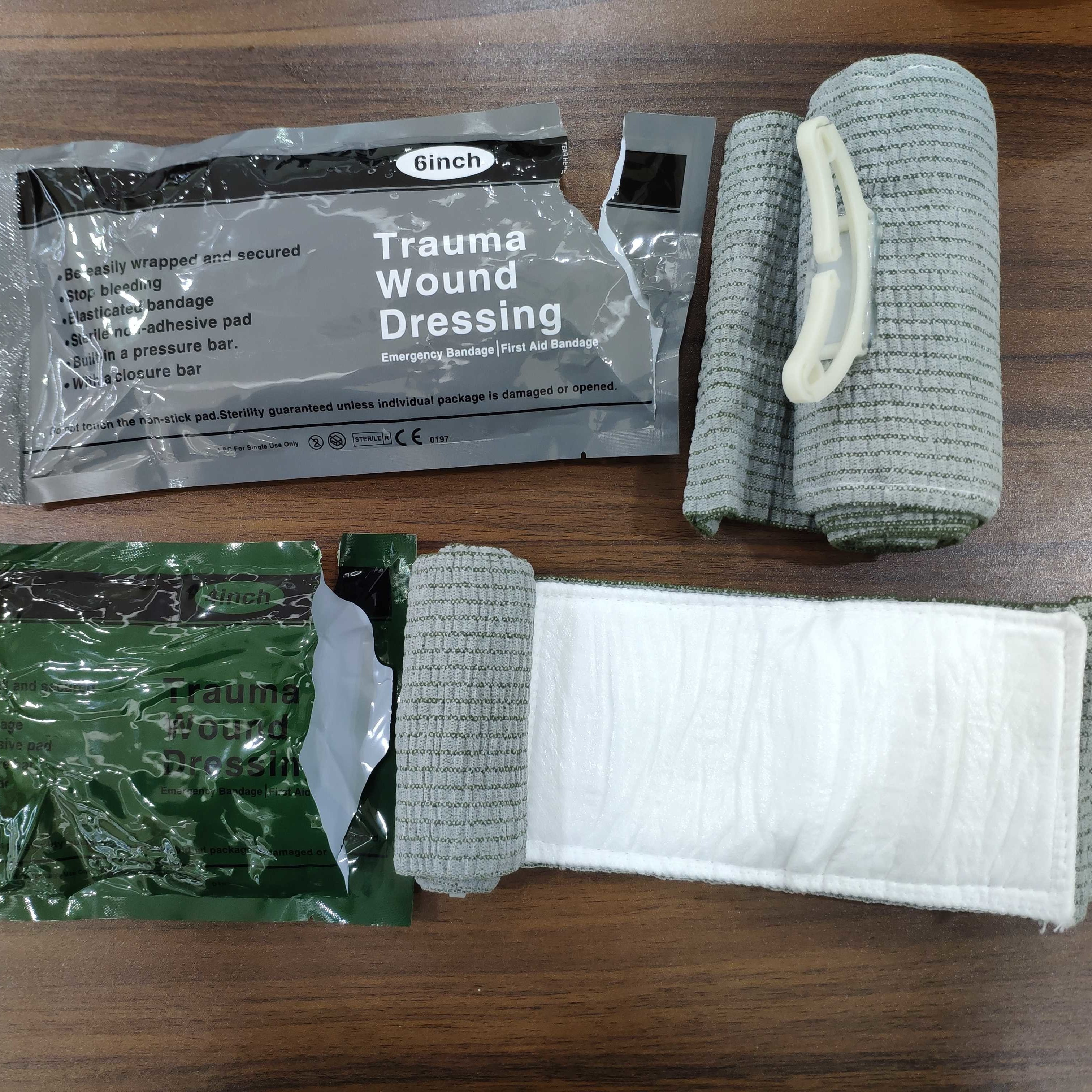 4 6 Inch Israeli Dressing Trauma Emergency Compression Bandage For ...