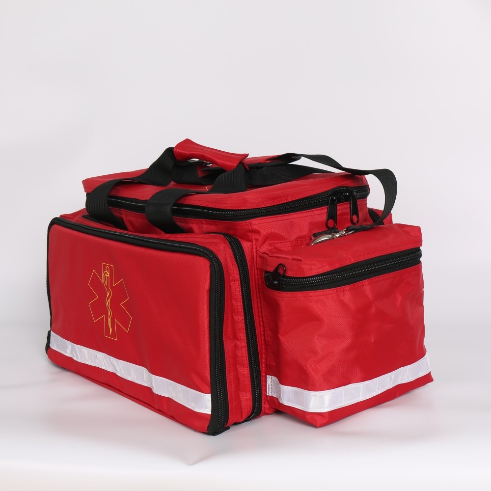 Large Capacity First Aid Ambulance Bag Empty Survival Trauma Aid Kit ...