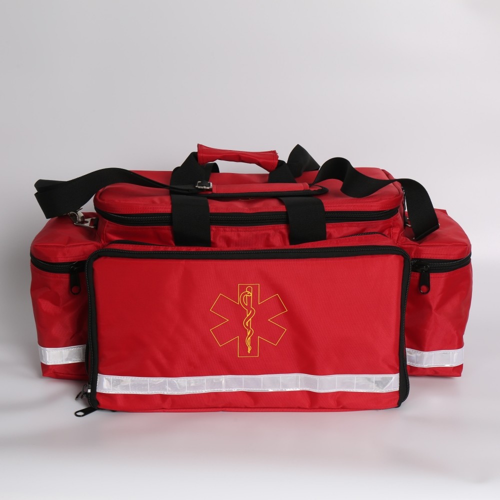 Large Capacity First Aid Ambulance Bag Empty Survival Trauma Aid Kit ...