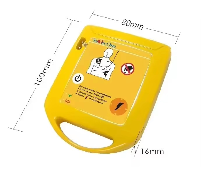 Mini First Aid AED Trainer Machine External Defibrillator CPR Training ...