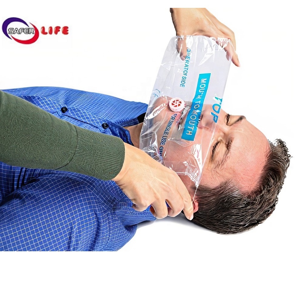 CPR Face Mask Kit with Key Chain - First Aid Deluxe Gift