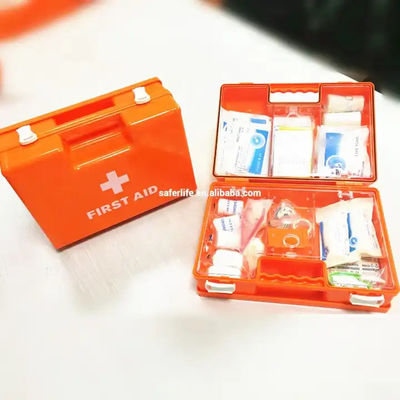 ABS Plastic First Aid Kit Box Wall Mounted With Accessories