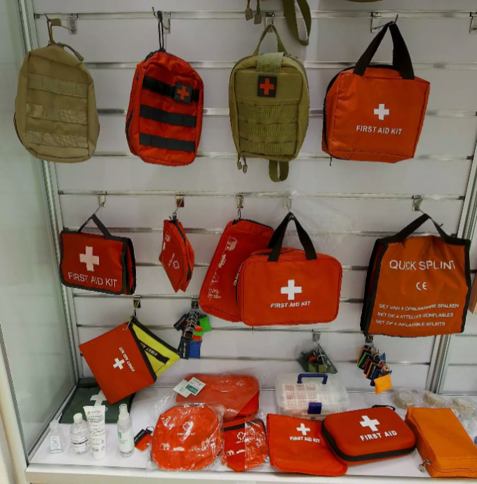 Small Travel First Aid Kit Tourniquet Israeli Bandage Chest Seal Airway ...