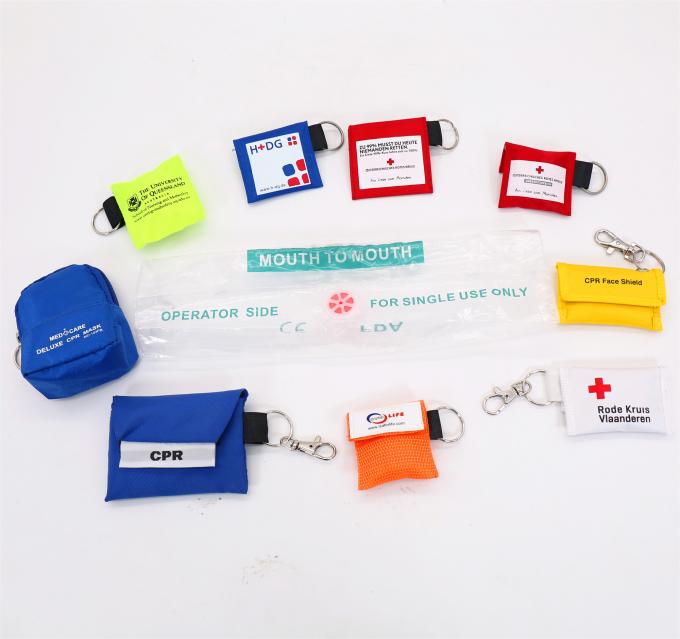 CPR Training Gift Emergency CPR Mask First Aid CPR Keychain Face Shield ...